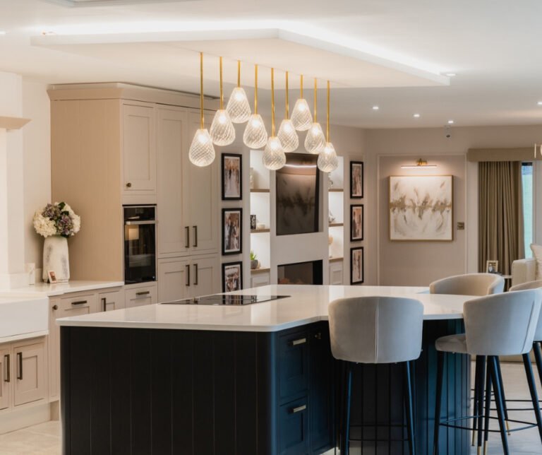 Case Study With An Interior Designer : Bespoke Kitchen Lighting ...