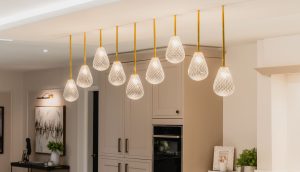 Pimlico Trio Sealed Rod Pendant | Fixed Rod Pendant Light