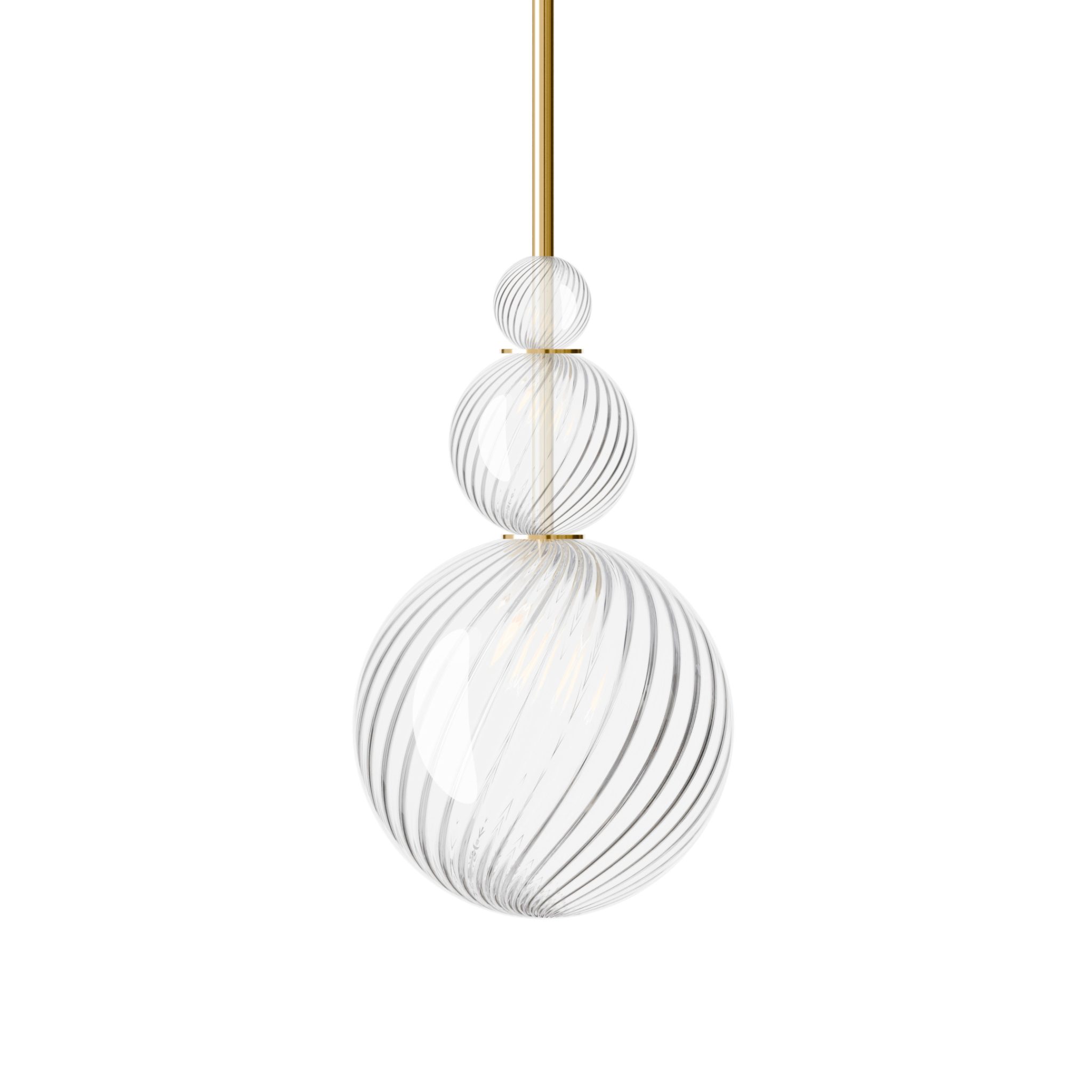 Pimlico Trio Sealed Rod Pendant | Fixed Rod Pendant Light