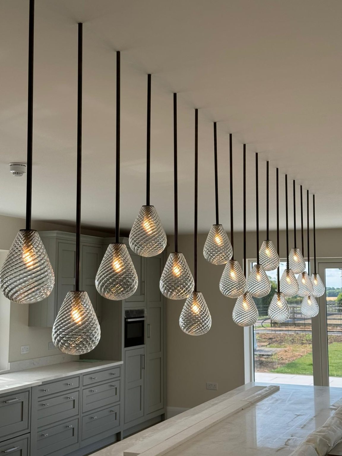 Bespoke Rod Pendant Lighting - Leverint Lighting