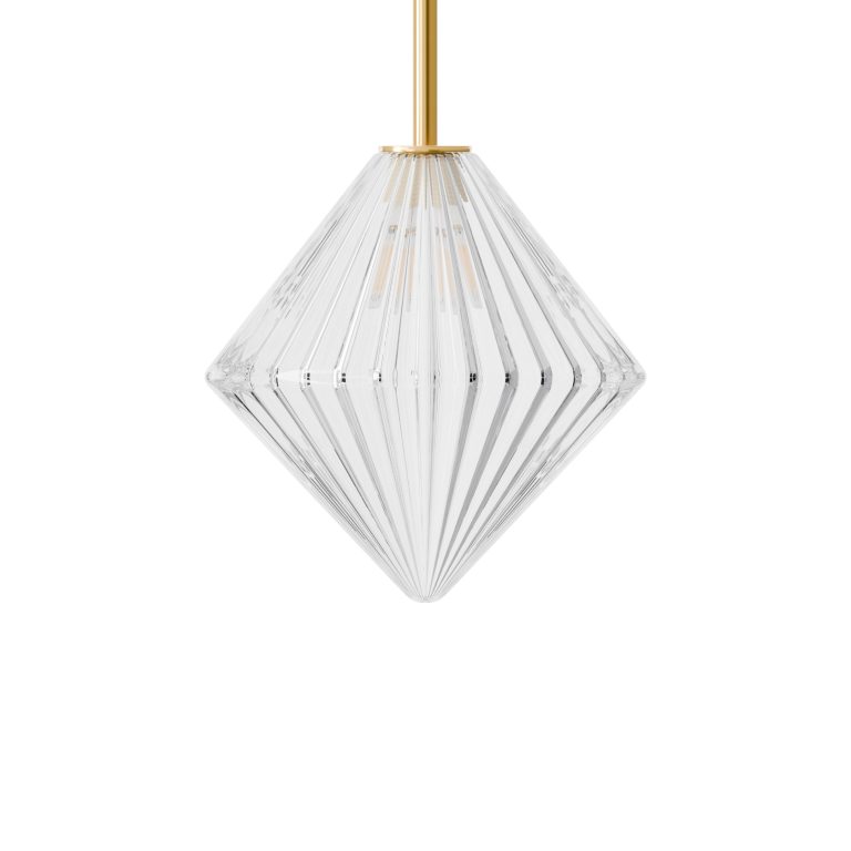 Canary Sealed Rod Pendant | Blown Glass Pendant Lights UK